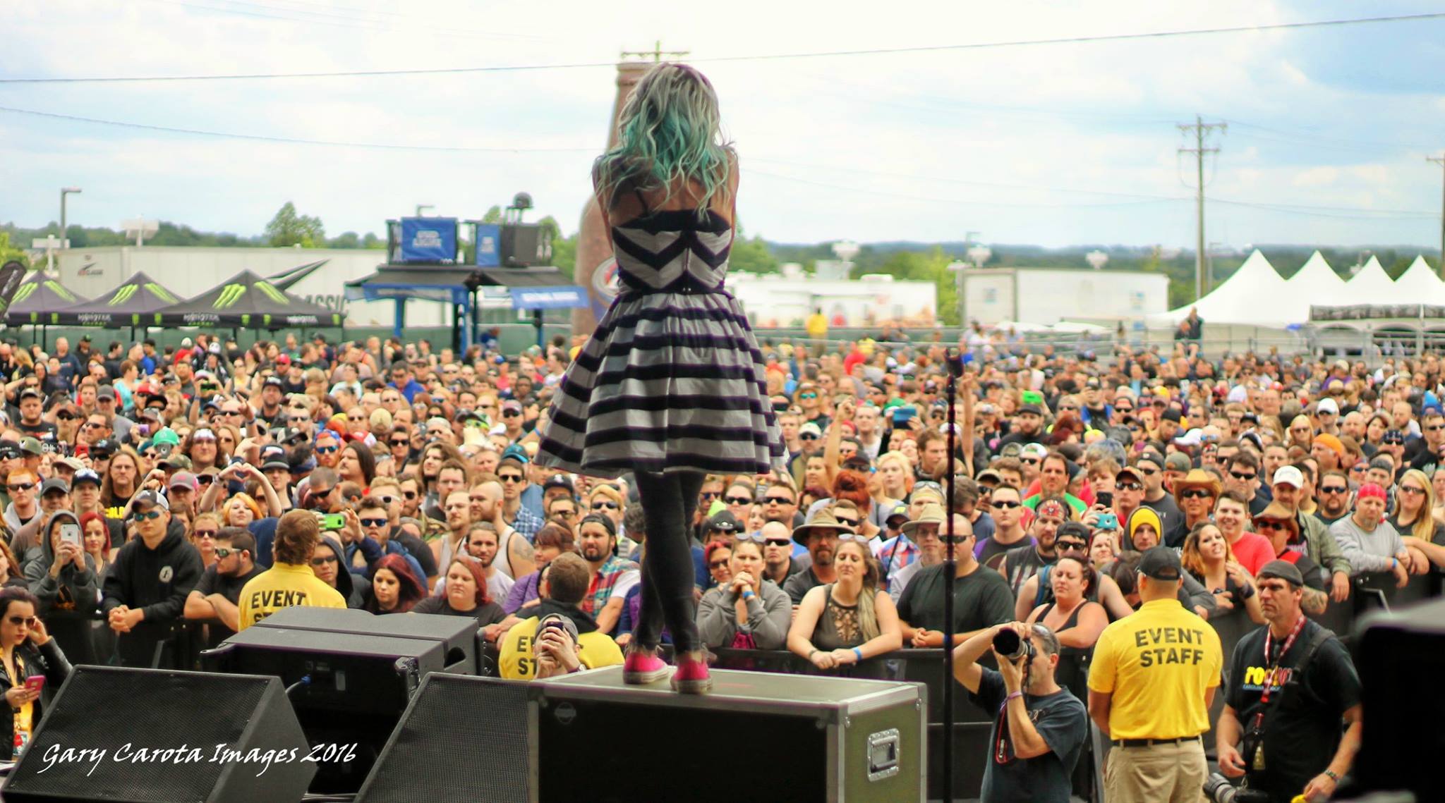 Interview with Lacey Sturm at Carolina Rebellion